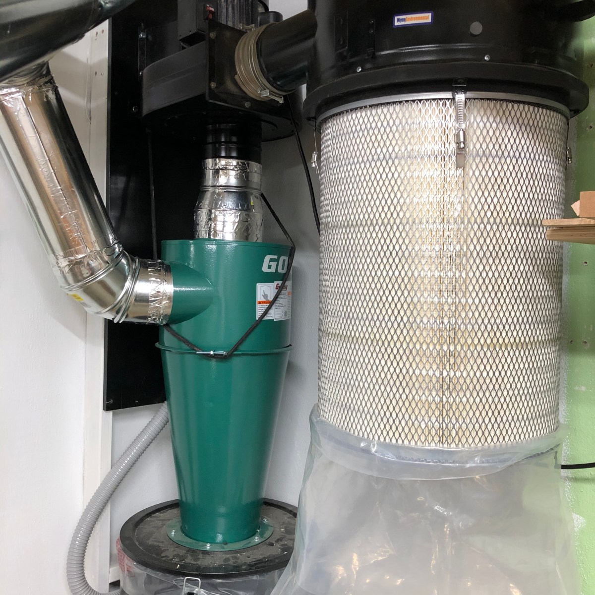 Harbor Freight 2 HP Dust Collector Modification – Woodworking Projects ...